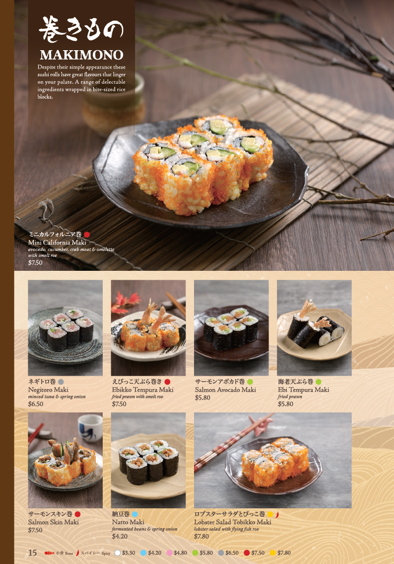 Sushi Tei Grand Menu Singapore Sushi Tei Grand Menu Singapore